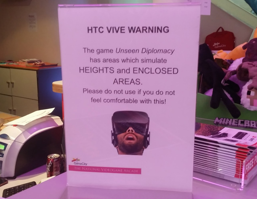 VR Games for all – Designing Unseen Diplomacy for Disabled Users – Triangular Pixels